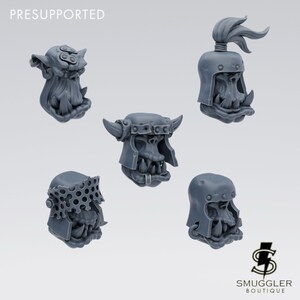 Ork Heads Warhammer 40k Head Pack 2 - Etsy