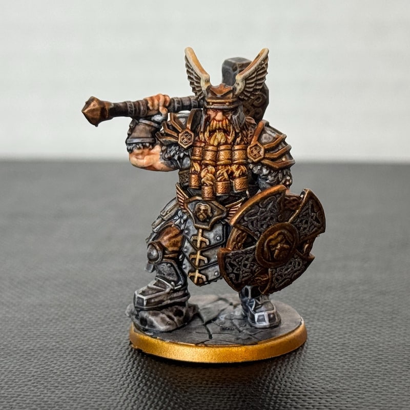 Painted Miniature Dnd Dwarf - Etsy