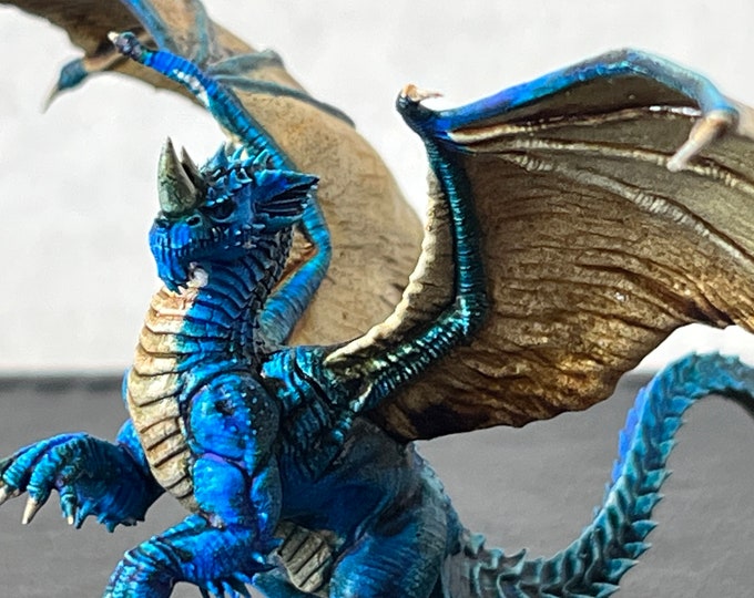 Blue Dragon Wyrmling DND Resin 28mm Scale Dungeons & Dragons ...