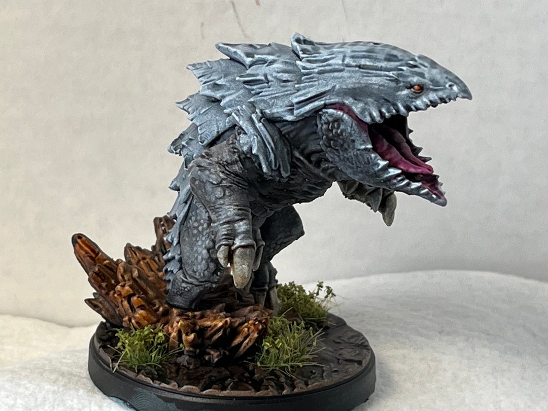 Bulette/burrowing Horror DND Resin 28mm Scale Dungeons & Dragons, Pathfinder Tabletop Miniature ...