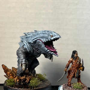 Bulette/burrowing Horror DND Resin 28mm Scale Dungeons & Dragons ...