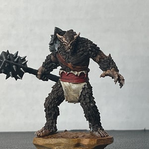 Klarg Bugbear DND Resin , 28mm Scale Dungeons & Dragons, Pathfinder ...