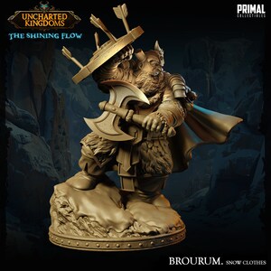 Brourum Axedelver (bruenor Battlehammer) | Dwarf Fighter/barbarian ...
