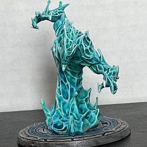 Water Elemental DND Resin, 28mm Scale Dungeons & Dragons, Pathfinder ...