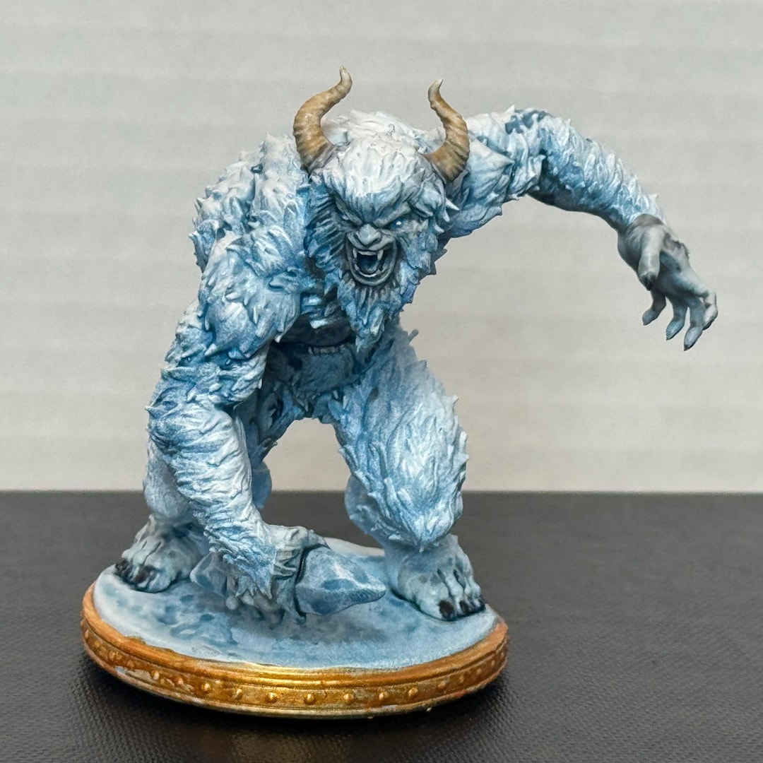 Yeti | Resin | Painted or Unpainted | 32mm - Etsy