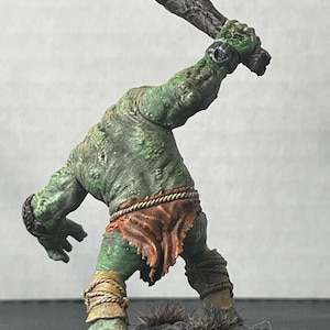 Pro Painted Ogre DND Resin, 28mm Scale Dungeons & Dragons, Pathfinder ...