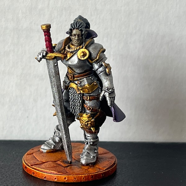 Dnd Mini Female Half Plate - Etsy