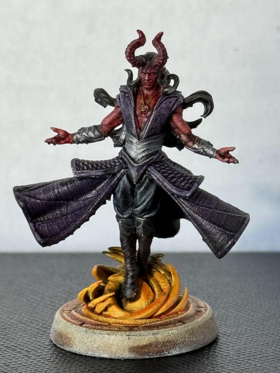 Caleb Whisper | Tiefling Wizard | Resin | Painted or Unpainted | 32mm ...