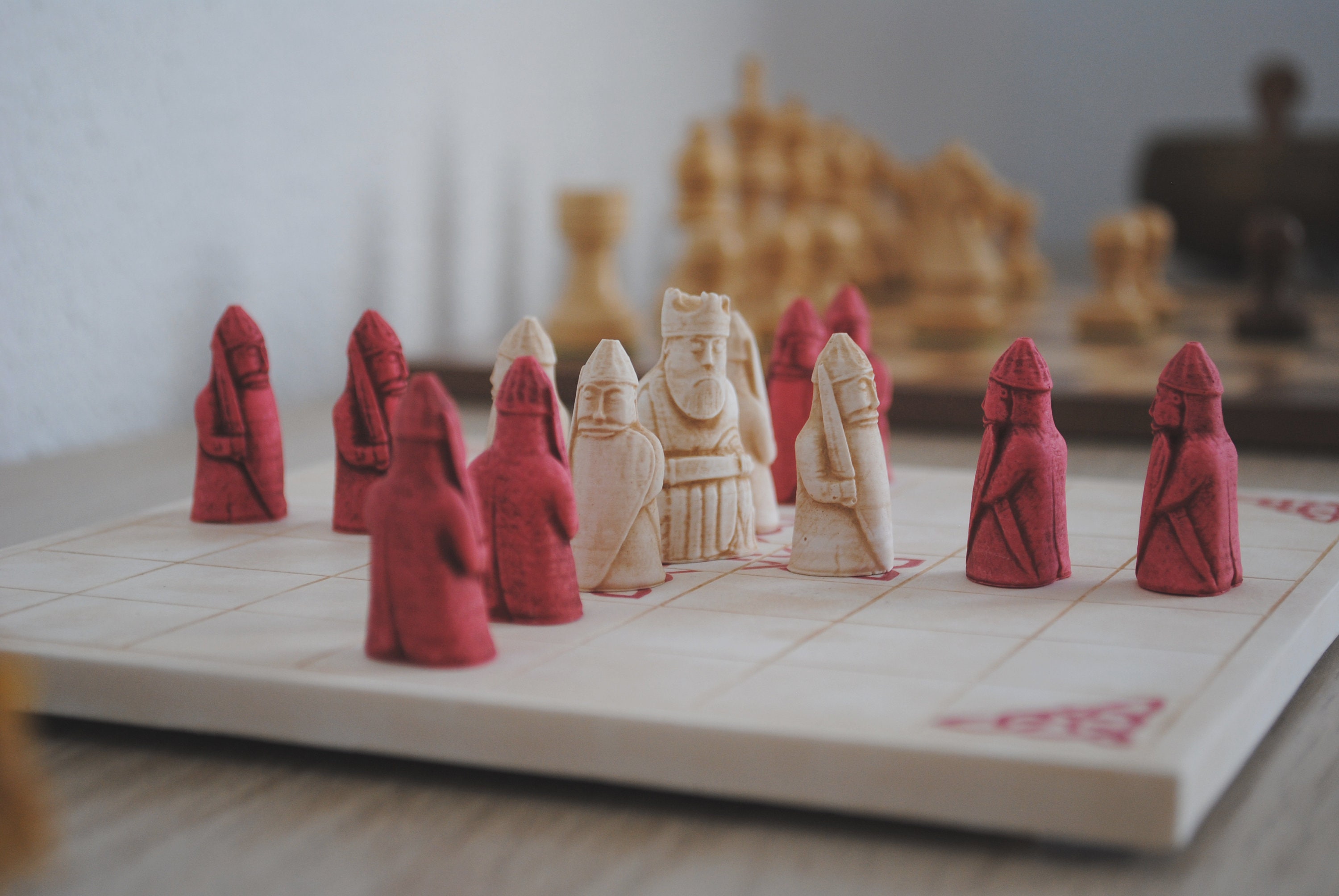 Brandubh Brandub Tablut Juego de Mesa hecho a mano con - Etsy España