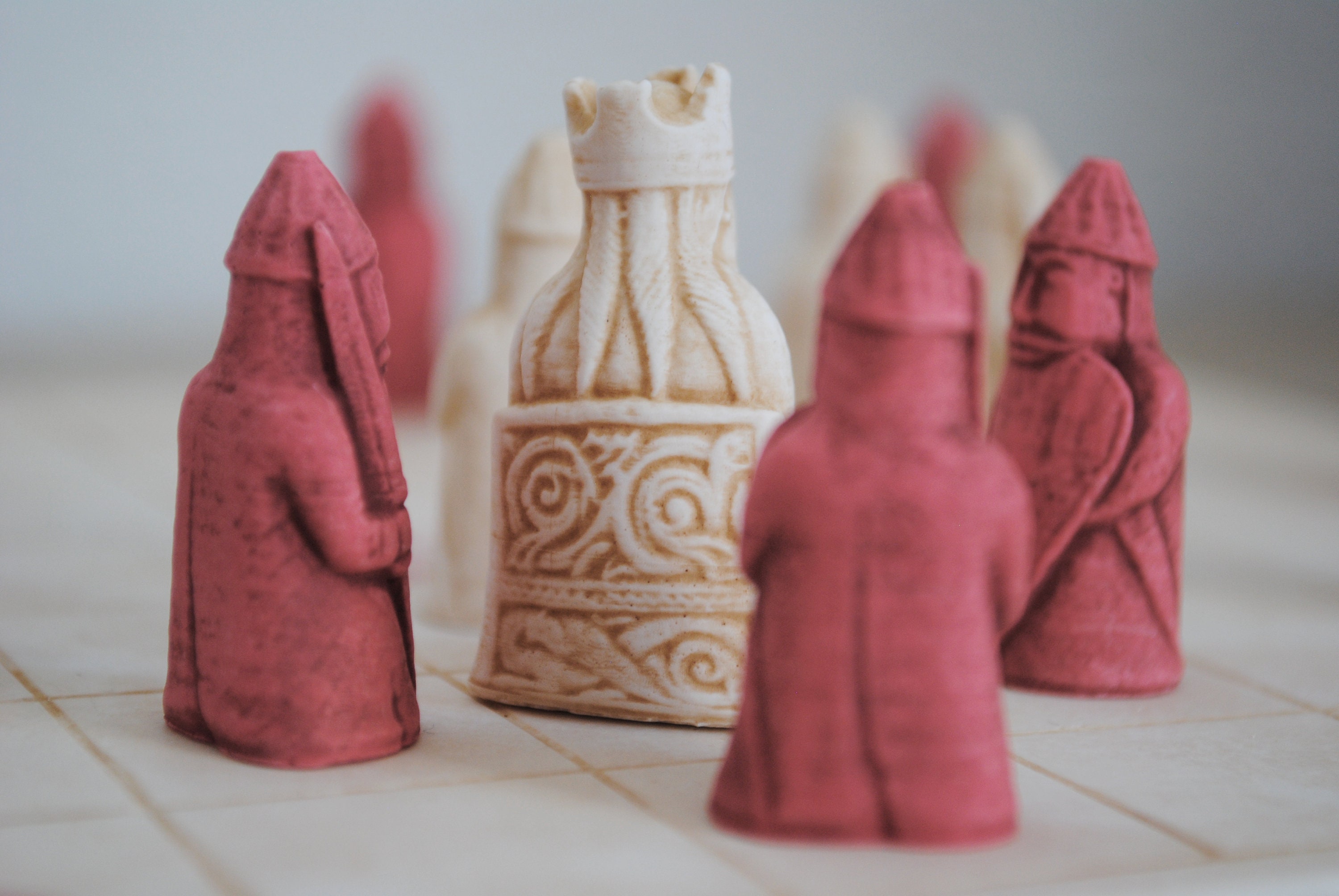 Brandubh Brandub Tablut Juego de Mesa hecho a mano con - Etsy España