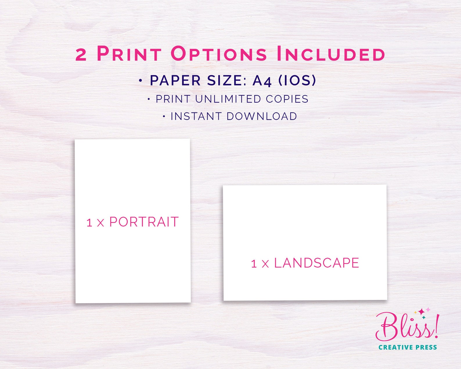 A4 Blank Colour Swatch Chart 50 Colours A4 Portrait Landscape DIY ...