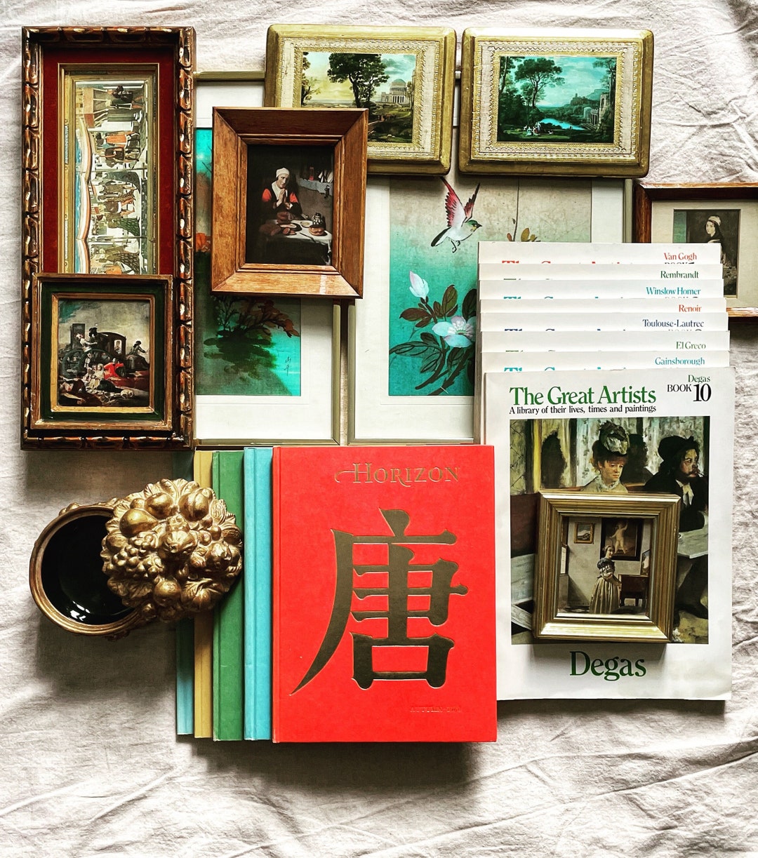 The Great Artists Book Series Vintage Art Magazine Art - Etsy