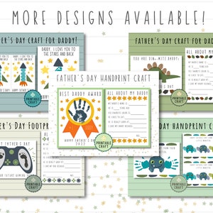 Father's Day Craft for Grandpa Handprint Craft Toddler Father's Day ...