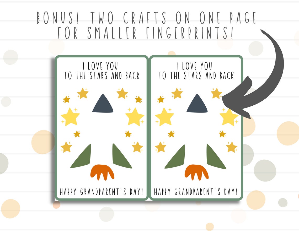 Grandparents Day Craft Handmade Craft for Grandparents - Etsy