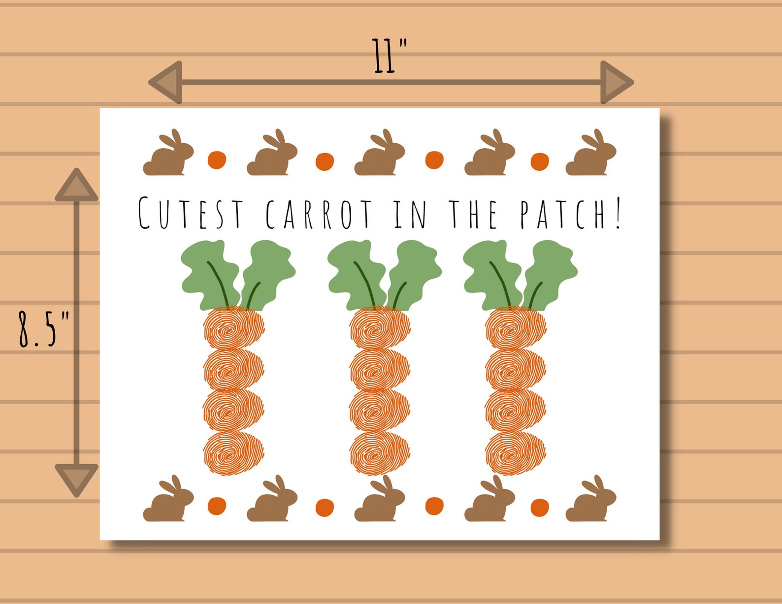 Easter Thumbprint Craft Handprint Art Toddler Craft | Etsy