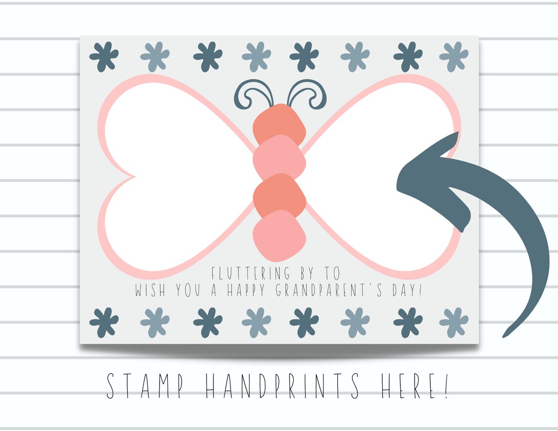 Grandparent's Day Craft Grandparent's Printable | Etsy