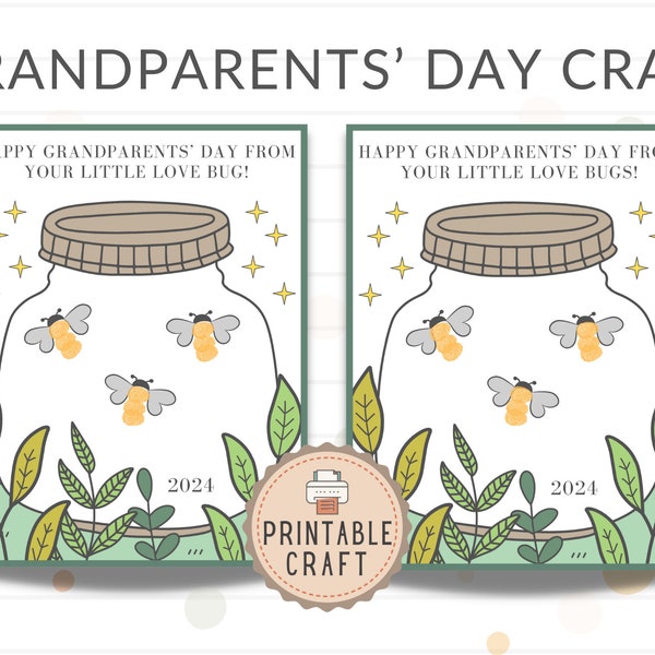 Grandparents Day Printable - Etsy