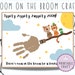 Room on the Broom Craft Toddler Halloween Printable Baby Handprint Art ...