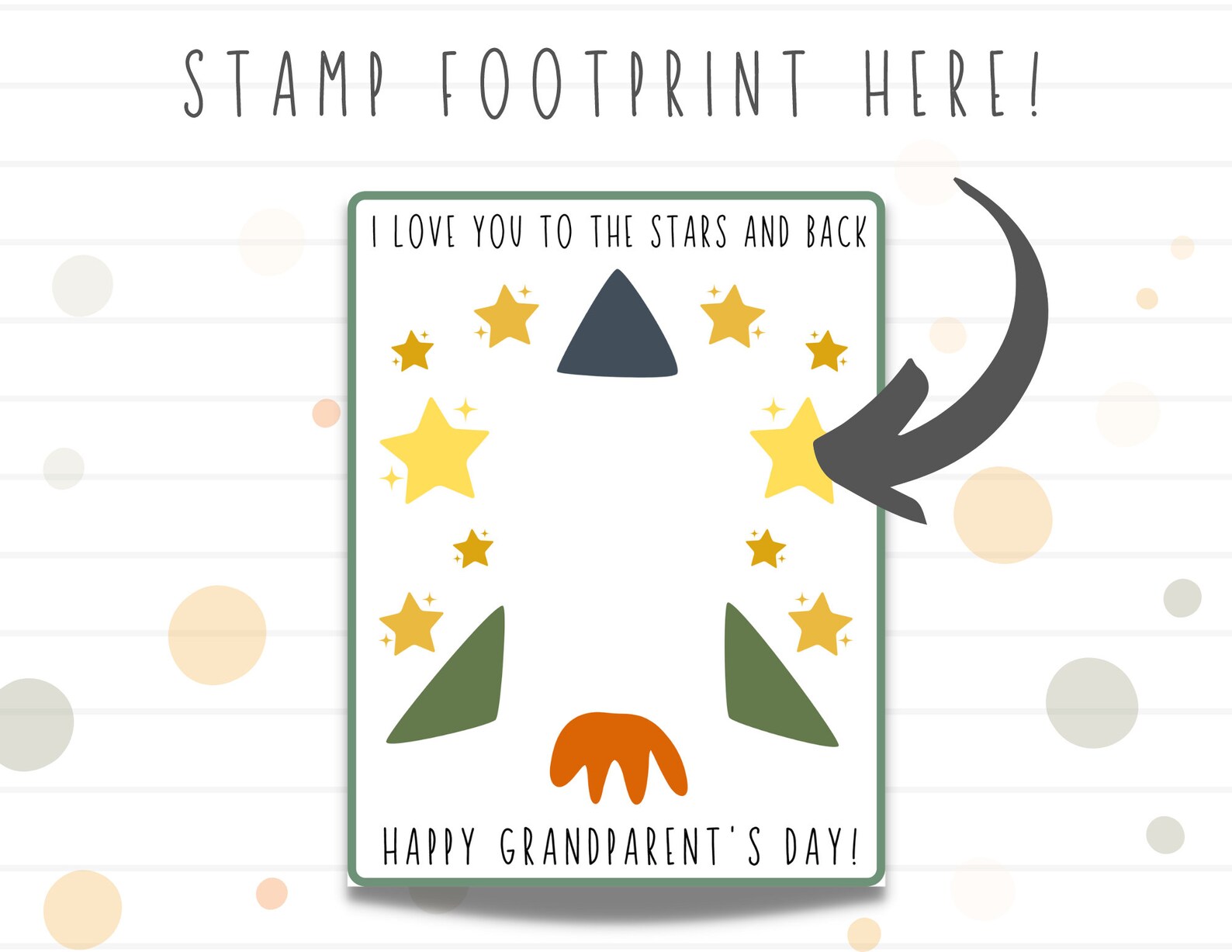 Grandparents Day Craft Handmade Craft for Grandparents - Etsy