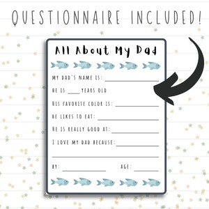 Father's Day Craft Father's Day DIY Card Toddler Father's Day Gift for ...
