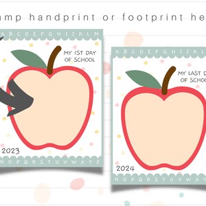 Back to School Craft First Day of School First Day of School Craft ...