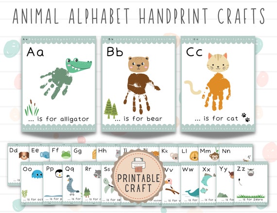 Animal Alphabet Activity Book