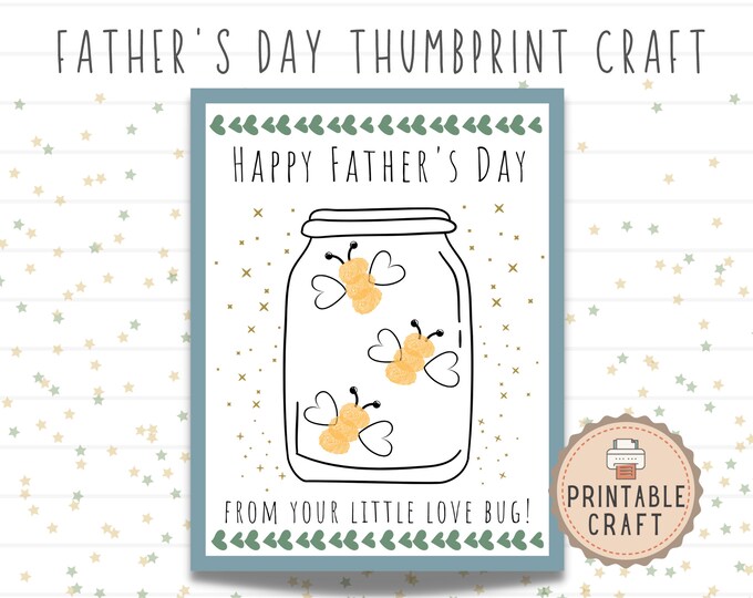 Father's Day Craft | Handprint Craft | DIY Father's Day Gift | Fathers ...