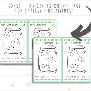 Grandparents Day Craft Grandparents Printable Handprint Craft for ...
