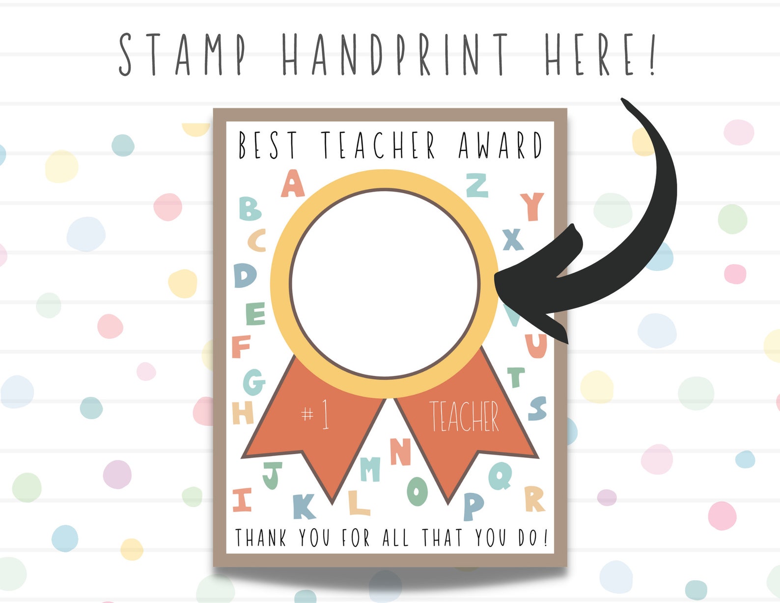 Teacher Gift Teacher Questionnaire Teacher Appreciation - Etsy