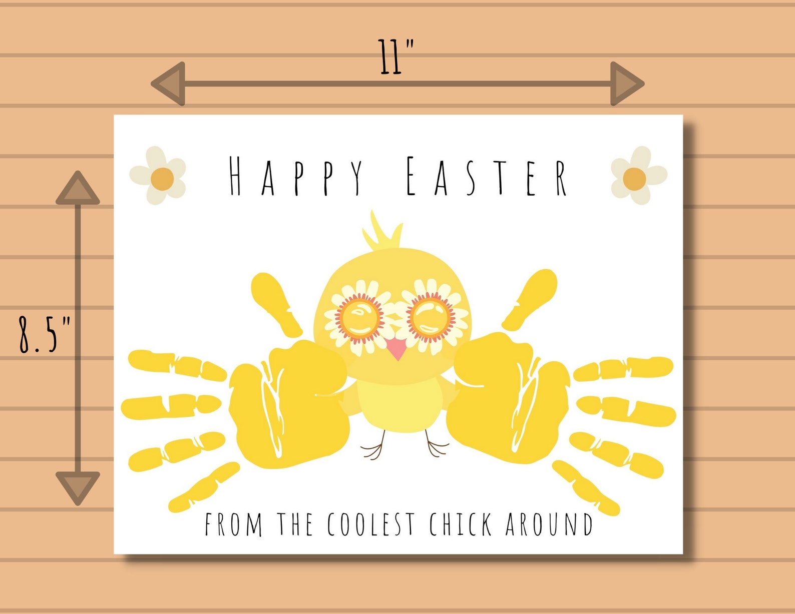 Easter Handprint Craft Handprint Art Toddler Craft | Etsy