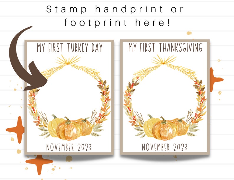 Thanksgiving Craft Baby's First Thanksgiving Baby's First Thanksgiving ...