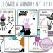 Halloween Handprint Craft Bundle Toddler Halloween Printable - Etsy