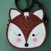 Little Fox Children's Leather Shoulder Bag/bag for Teenager/custom Bags ...