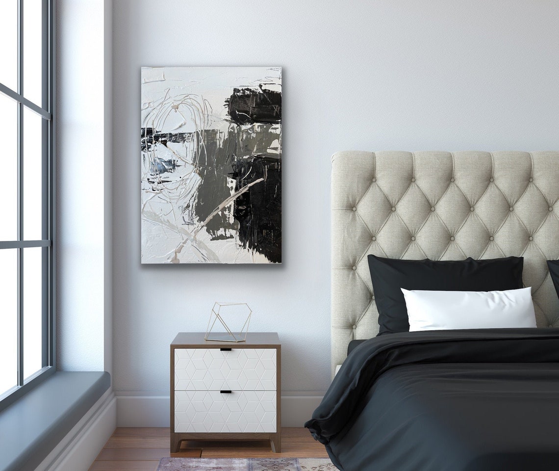 Canvas Wall Art, Modern Abstract Paintings - Etsy