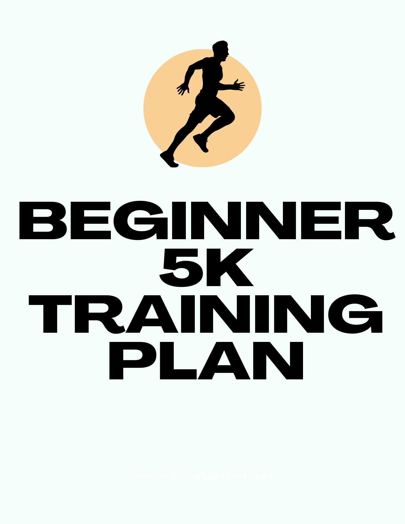 Beginner 5k Training Plan - Etsy