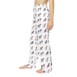 Women's Goat Art Pajama Pants, Goat Lover Gift, Cute Pj's, Goat Mom, 4H ...