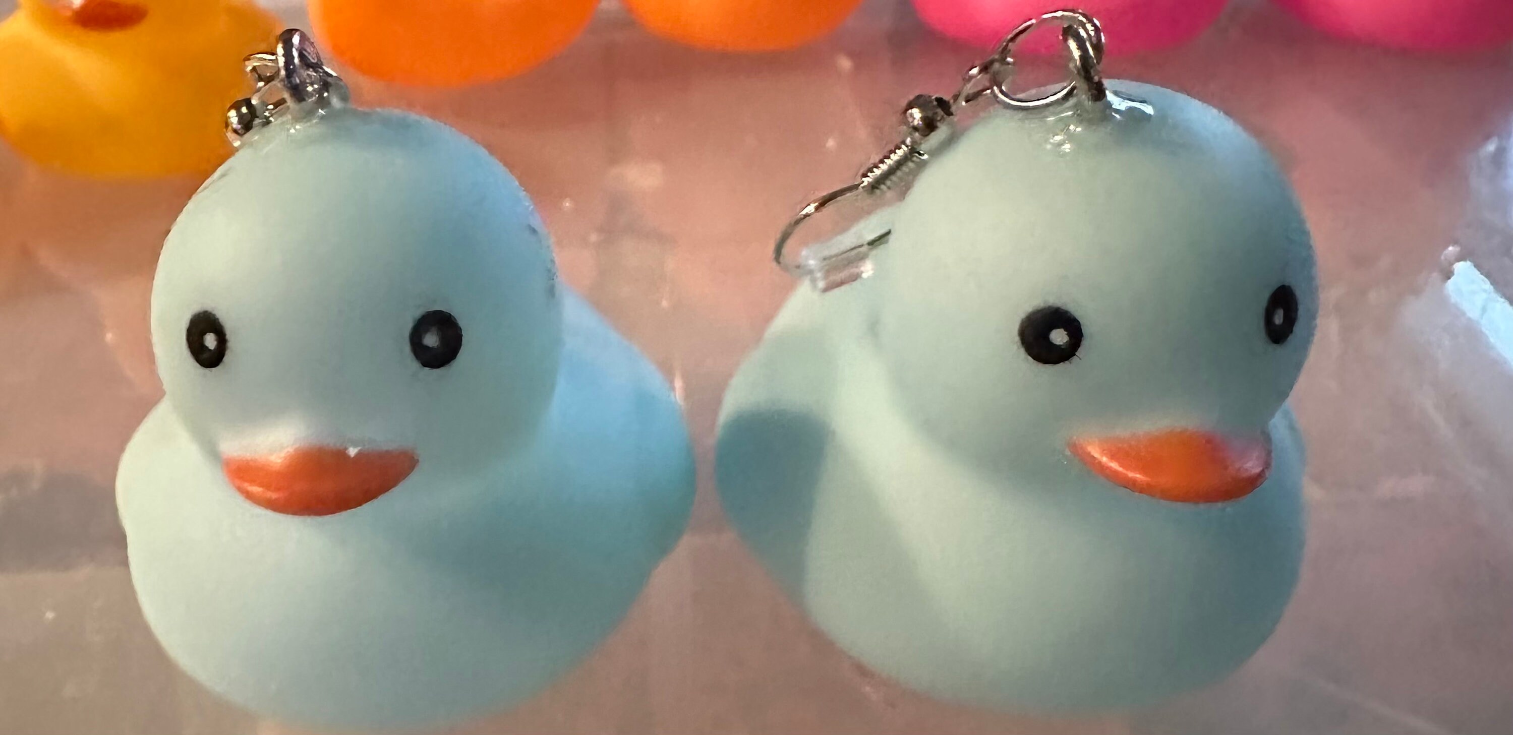 Rubber Duck Earrings - Etsy