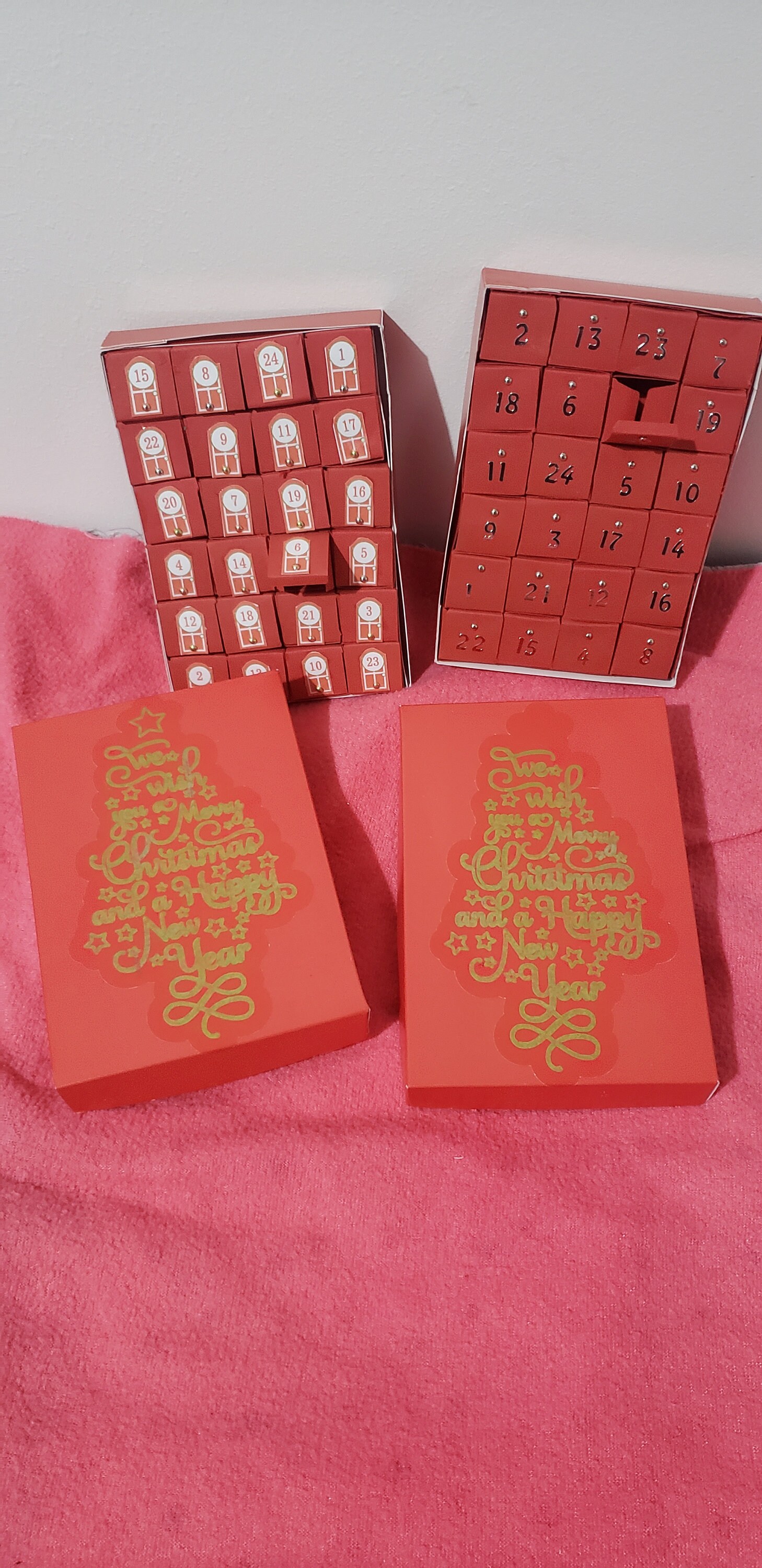 Fillable Mini Advent Calender 15 X 10cm - Etsy UK