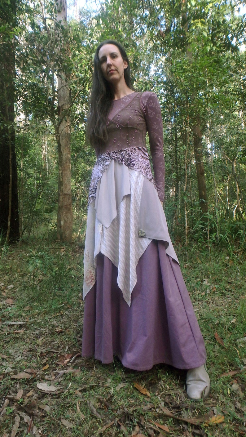 Neo-medieval Theme Layered Dress Ensemble. - Etsy