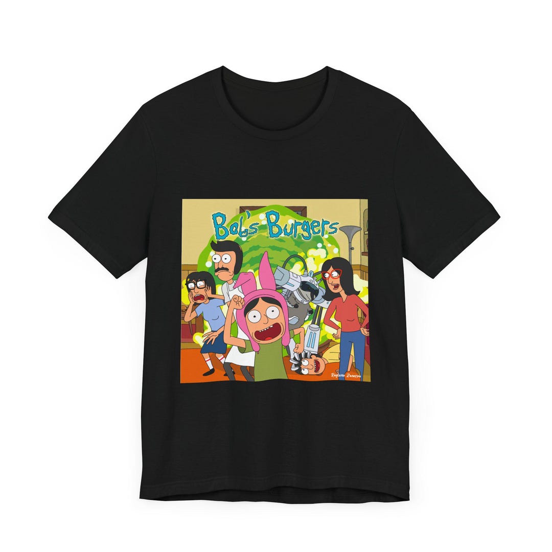 Ricky and Martin Burger Shirt, Rick Burger Morty Shirt, Bobs Burger ...