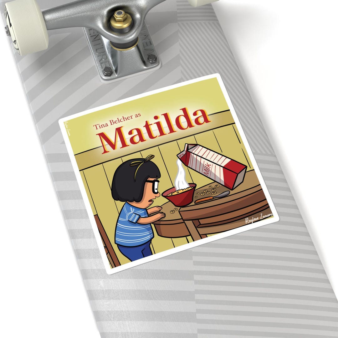 Tina Belcher Matilda Stcker, Teeny Tina Matilda Sticker, Teeny Tina ...