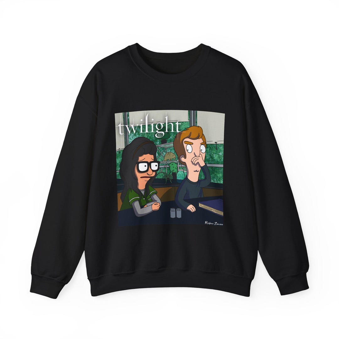 Tweenlight Movie Crewneck, Vampire Crewneck, Belcher Family Crewneck ...
