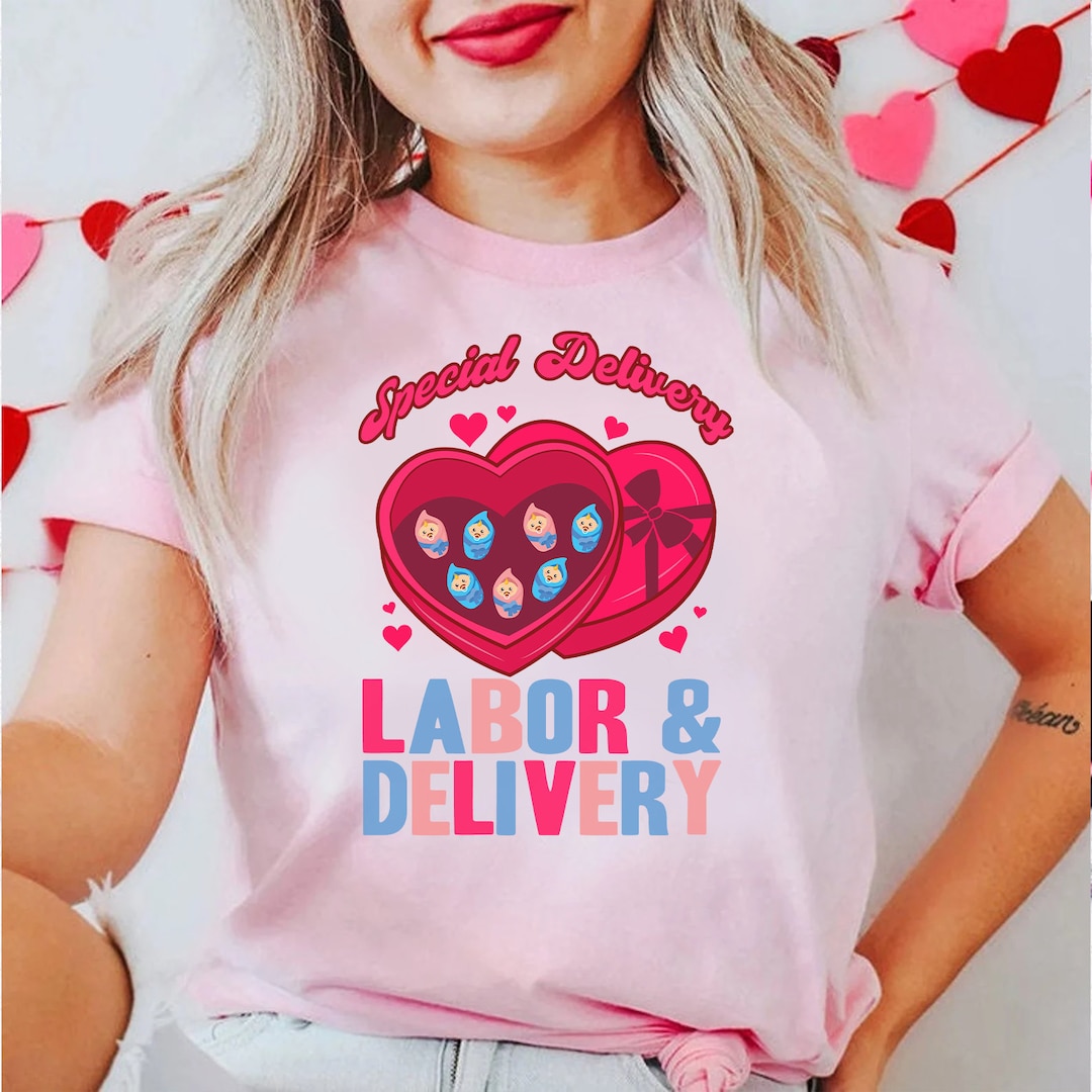 Nurse Valentine Shirt Labor and Delivery Nurse Valentines Shirt Supper ...