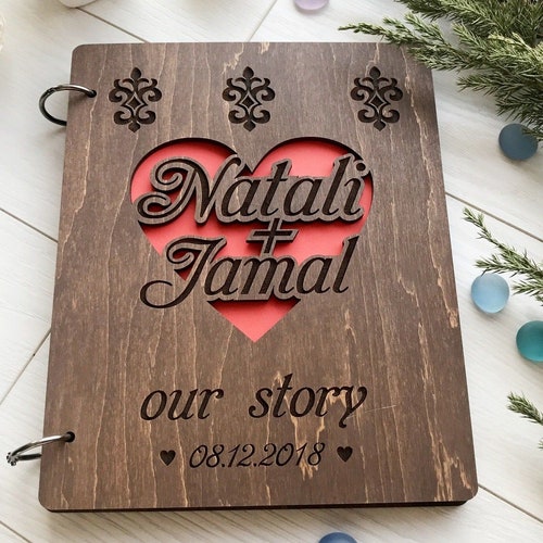 Personalised Couples Memory Journal - Etsy