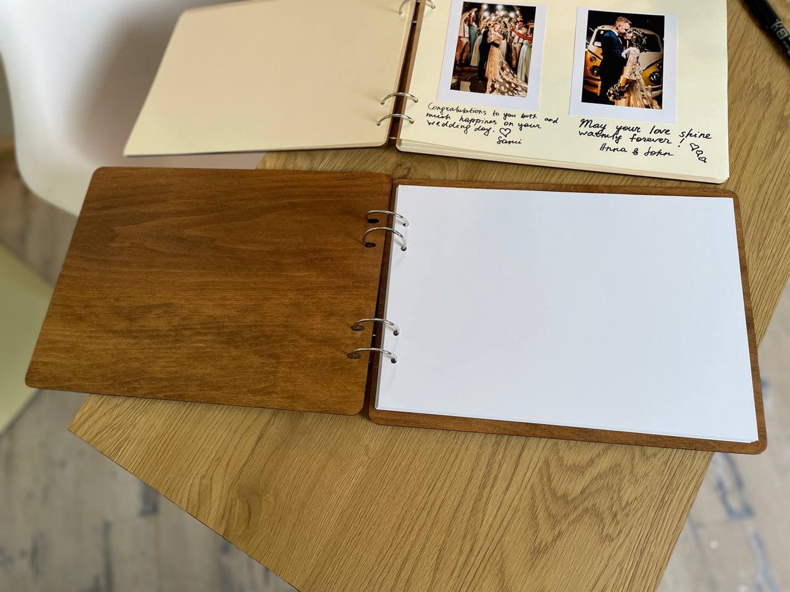 Personalised Retirement Guest Book Wooden Photo Album - Etsy