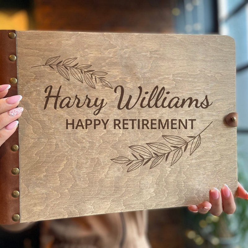 Retirement Book - Etsy
