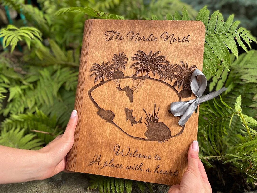 Lake of the Nordic North Our Adventure Book Photo Album Lake - Etsy