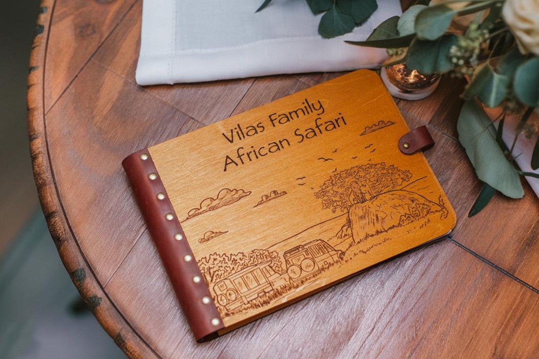 African Landscape Adventure Book, Birds, Lions, and Safari Cars, Travel ...