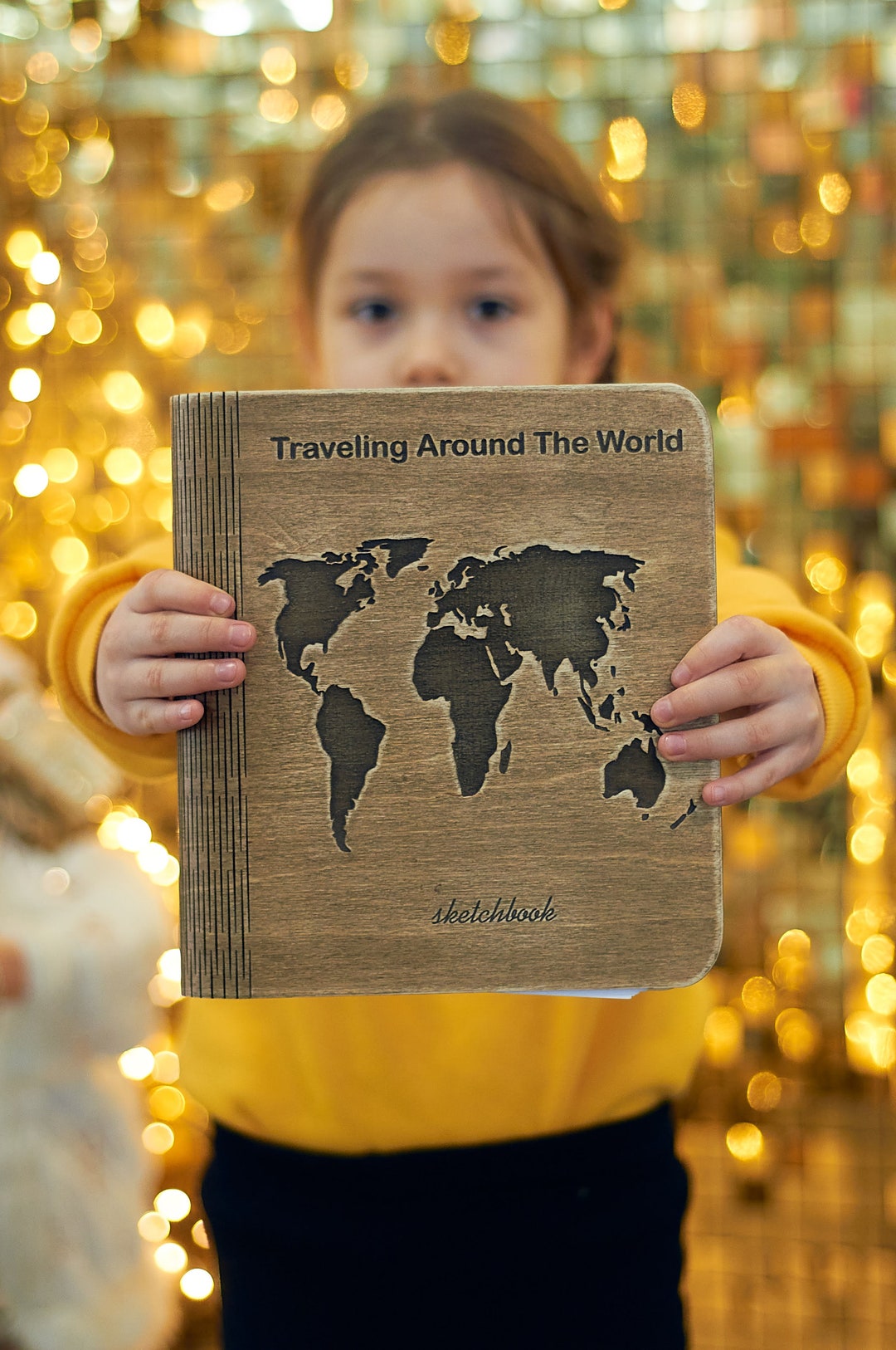 Travel Map Sketch Book, Our Adventure Book Scrapbook, Personalized ...