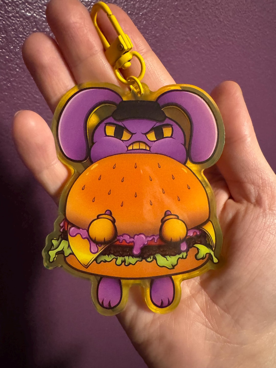 Amazing Digital Circus Jax Spudsy Burger Charm - Etsy